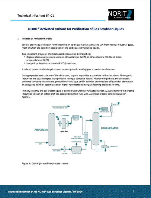 NORIT Activated Carbon for Oil & Gas