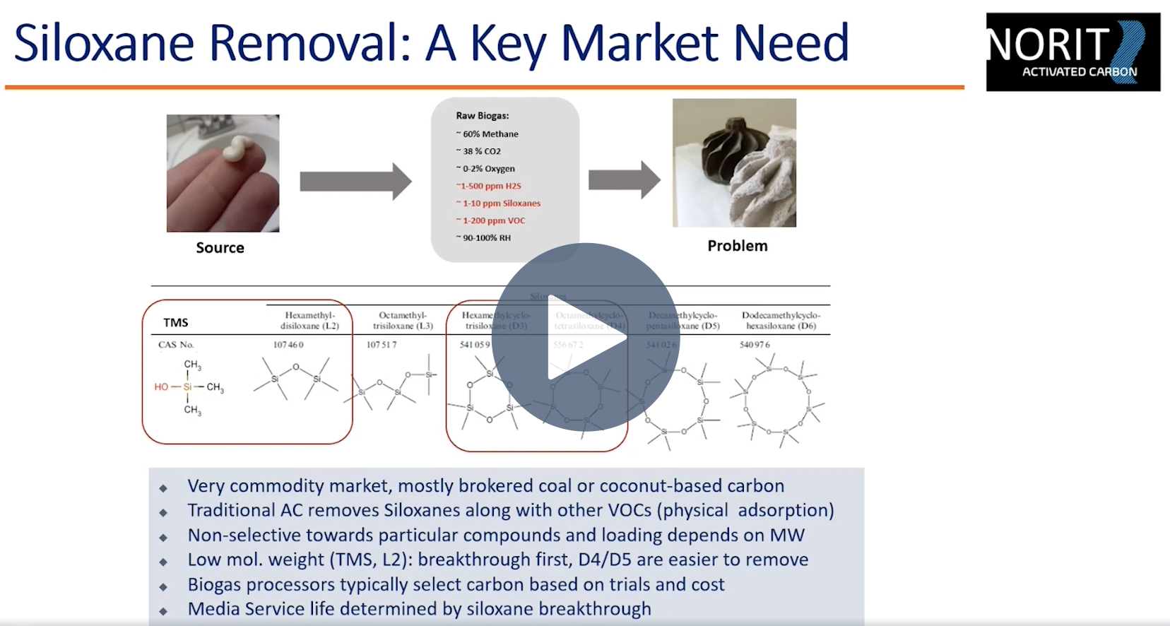 Norit Activated Carbon - Activated Carbon for RNG/Biogas